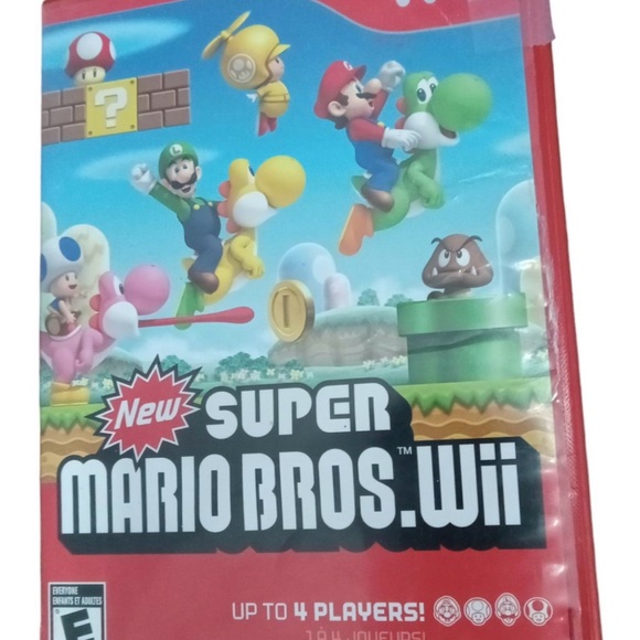 Nintendo | Video Games & Consoles | New Super Mario Bros Wii Red Case ...